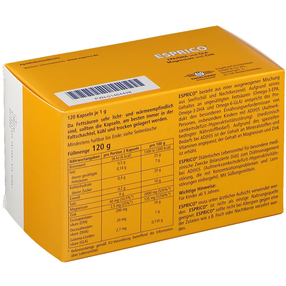 Esprico® Kaukapseln 120 St - shop-apotheke.at