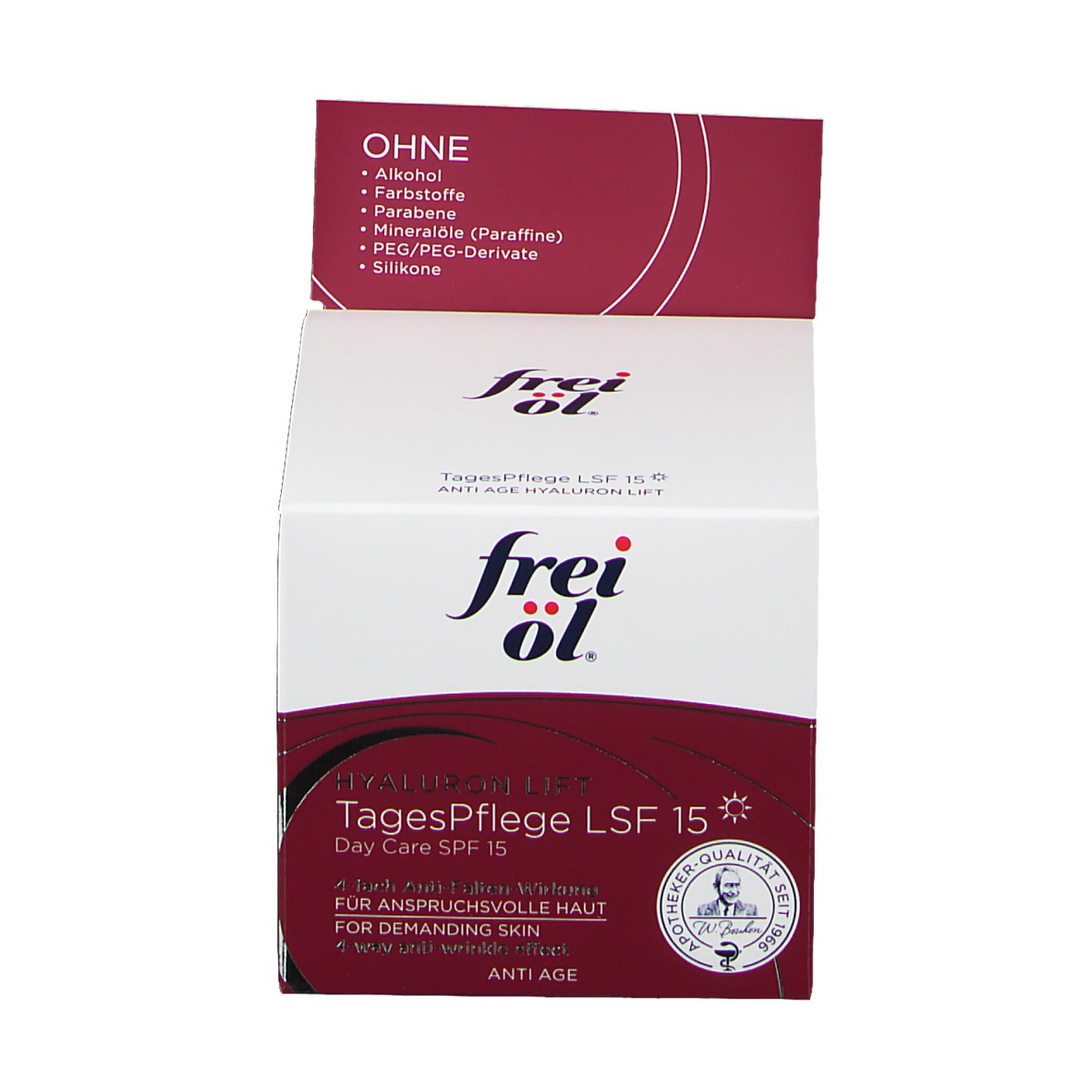 frei öl® ANTI AGE HYALURON LIFT TagesPflege LSF 15 50 ml - shop-apotheke.at