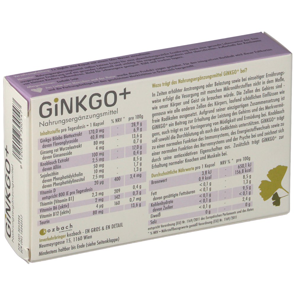 GiNKGO+ 60 St - shop-apotheke.at