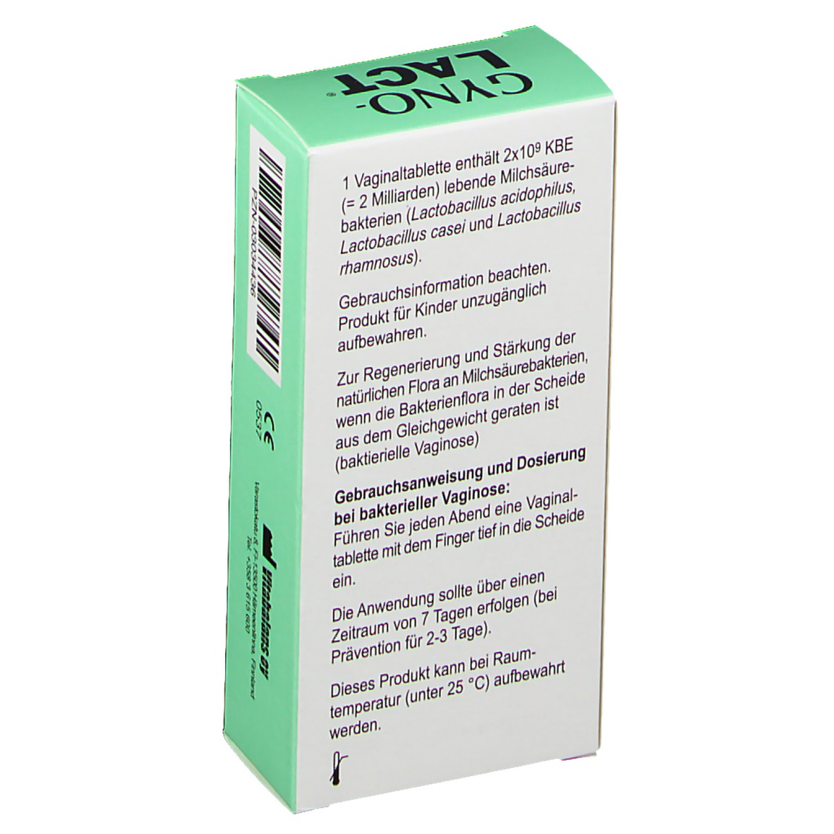 GYNOLACT VAGINALTABLETTEN 8 St - shop-apotheke.at