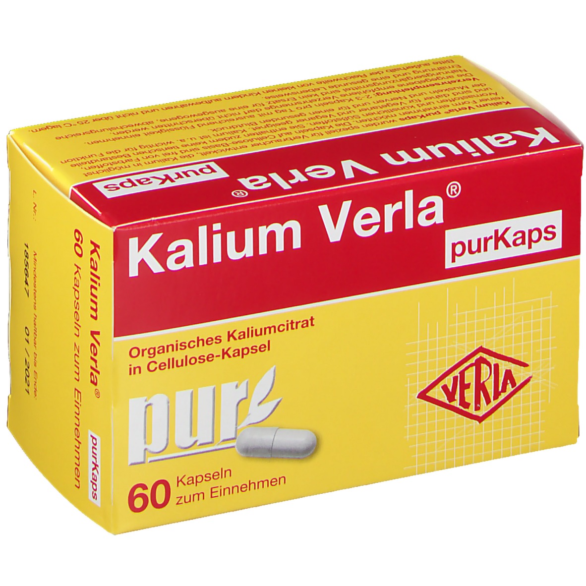 Kalium Verla® purKaps 60 St - shop-apotheke.at
