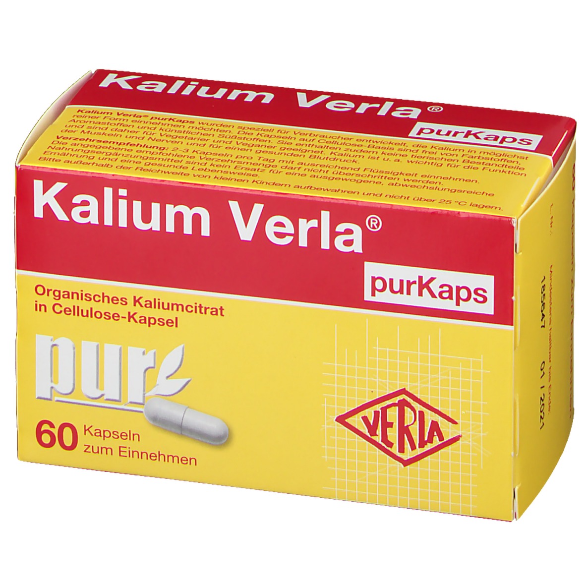 Kalium Verla® purKaps 60 St - shop-apotheke.at