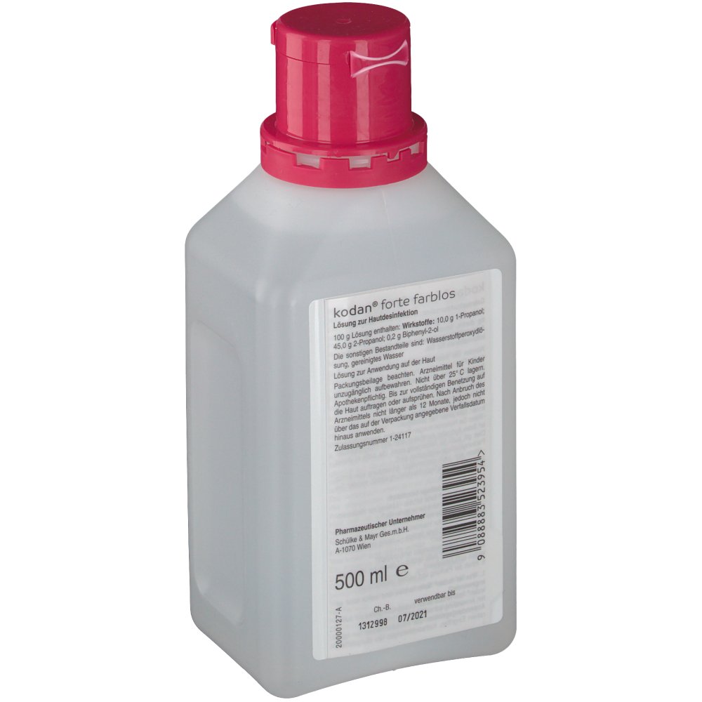 kodan® forte farblos 500 ml - shop-apotheke.at