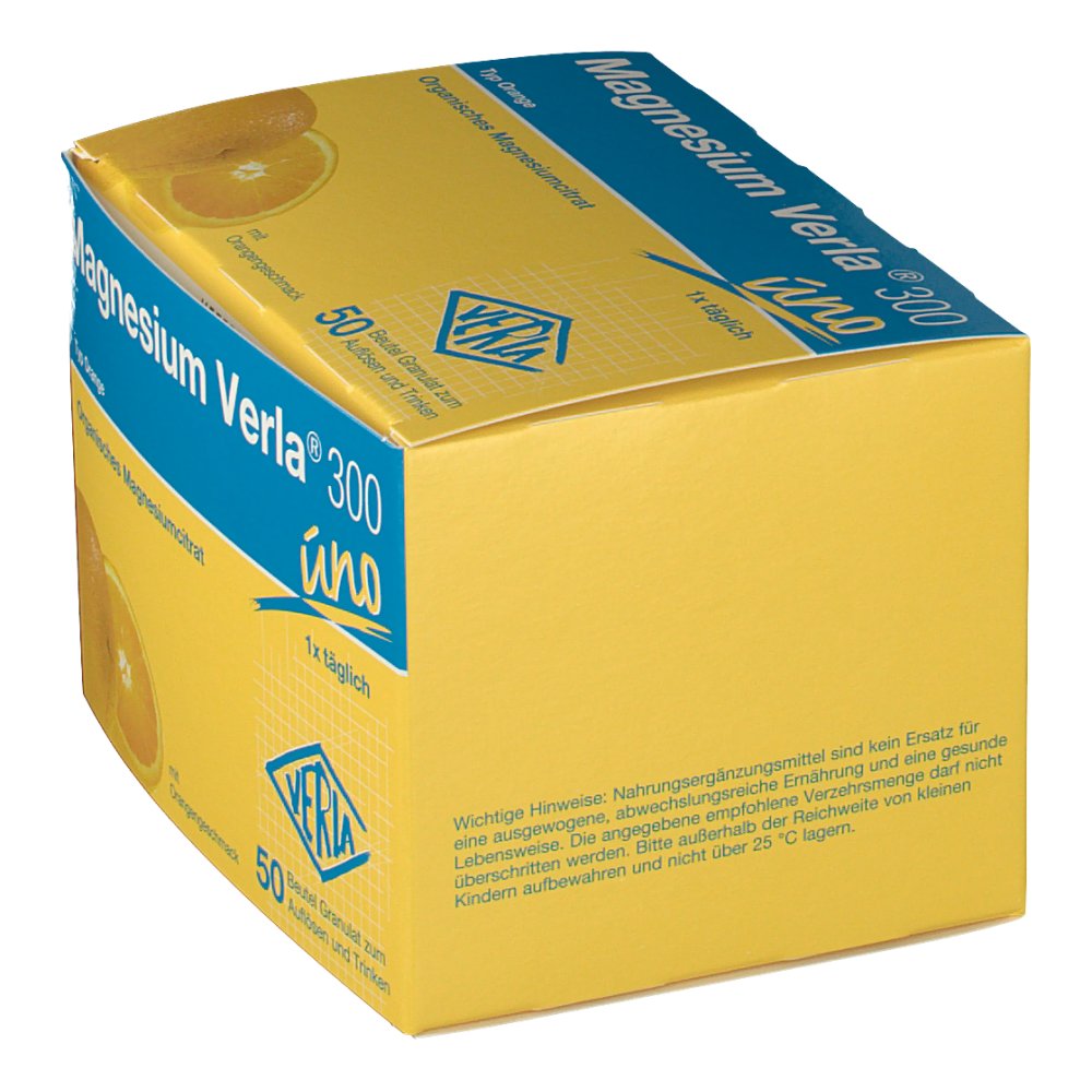 Magnesium Verla® 300 uno Orange 50 St - shop-apotheke.at