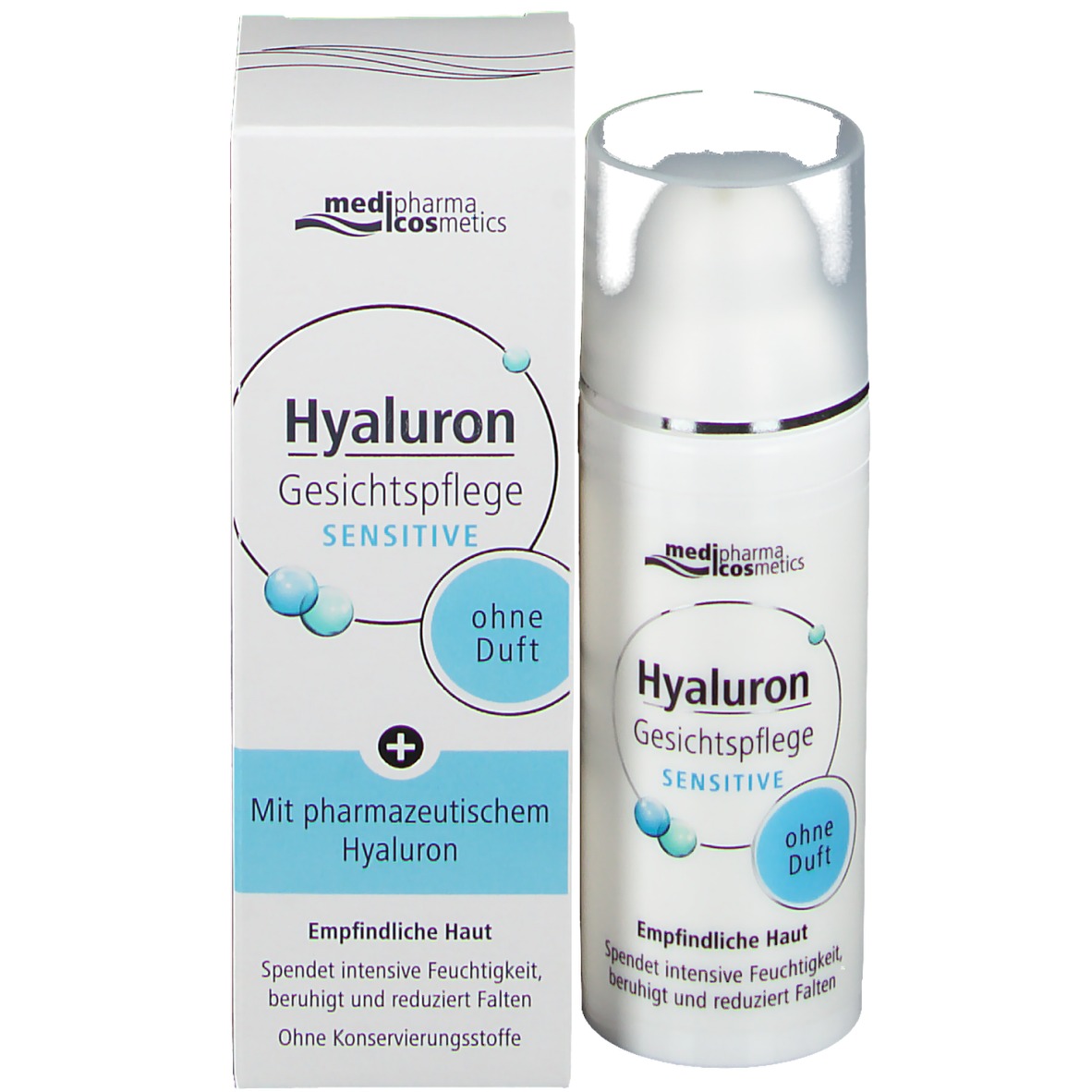 medipharma cosmetics Hyaluron Gesichtspflege Sensitive 50 ml - shop ...