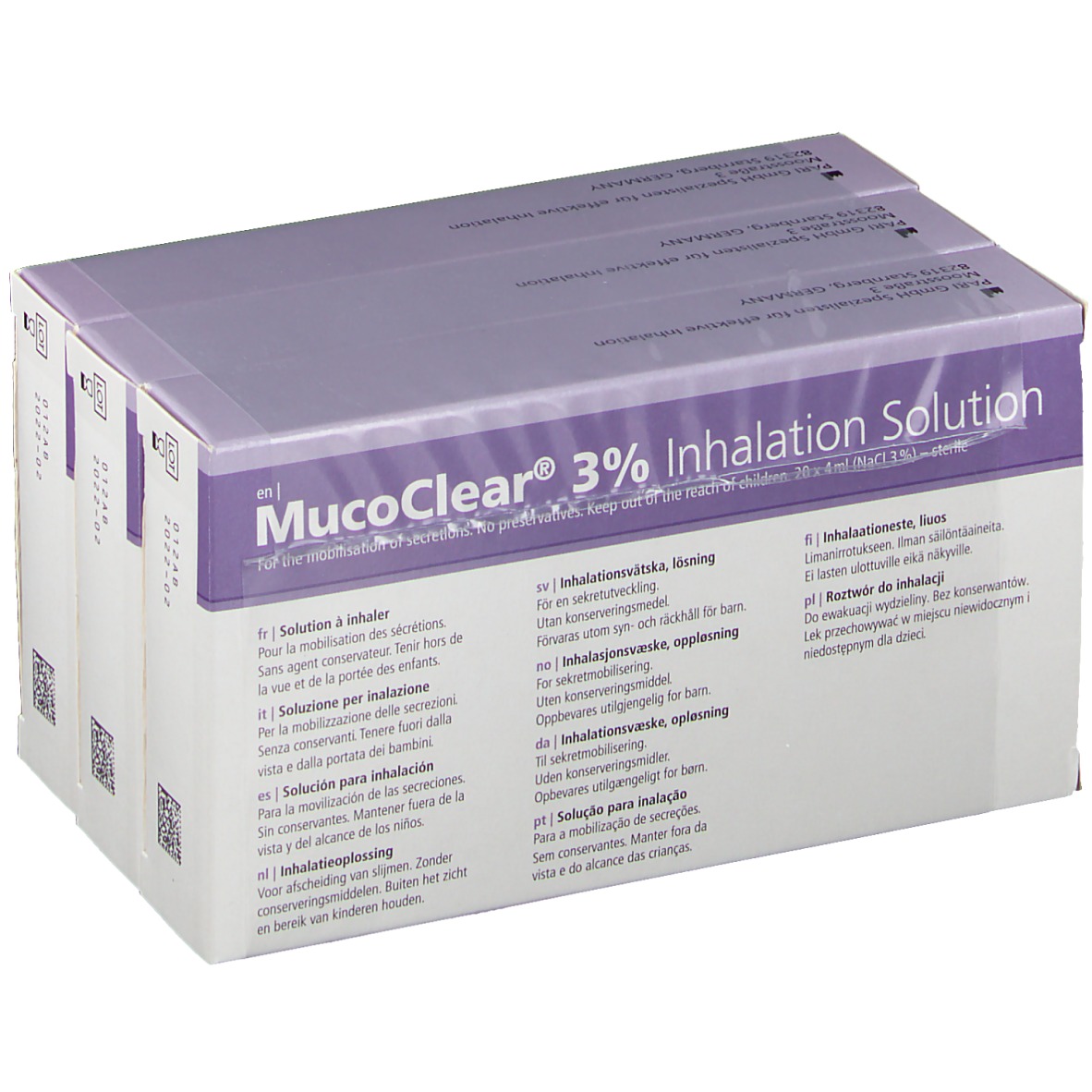 MucoClear® 3% Inhalationslösung 60X4 ml - shop-apotheke.at