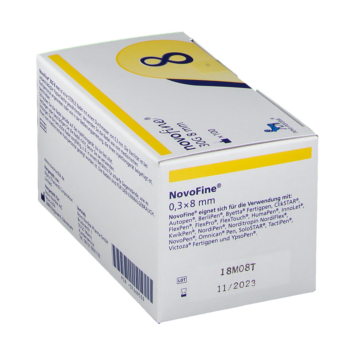 NovoFine® 8mm 30g TW Injektionsnadeln 100 St - shop-apotheke.at