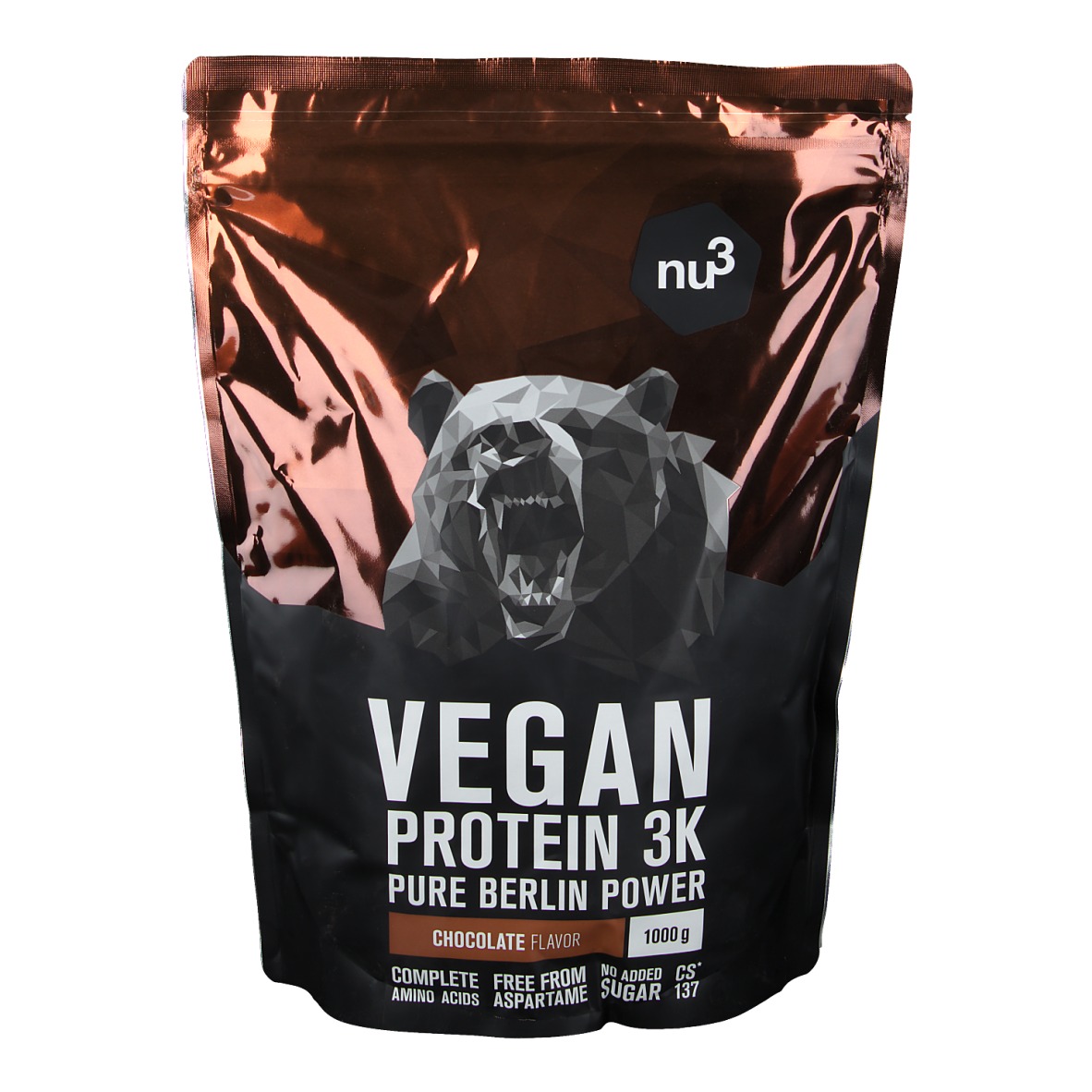 Nu3 Vegan Protein 3k Shake Schokolade 1000 G Shop Apotheke At