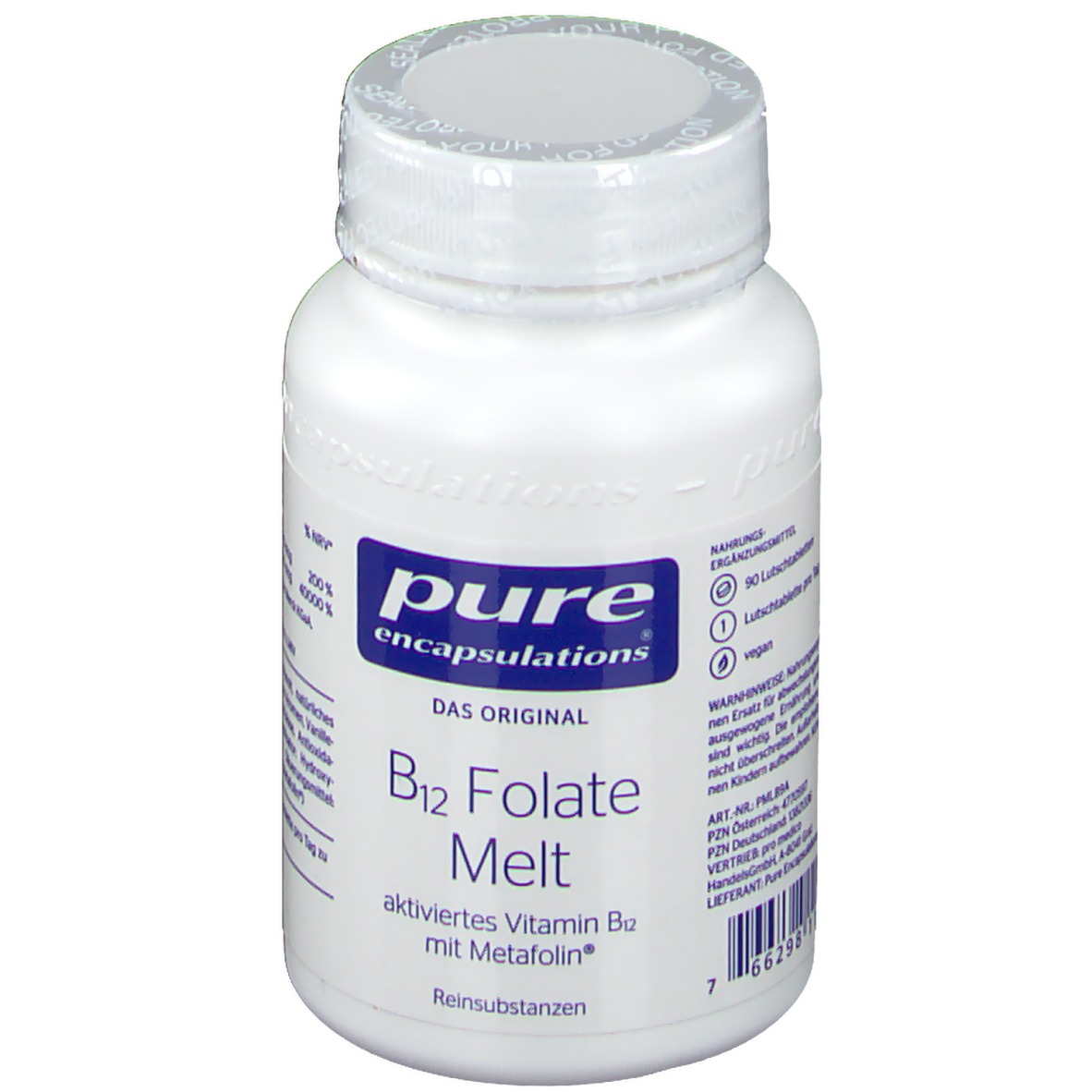 Pure Encapsulations® B12 Folate melt 90 St - shop-apotheke.at