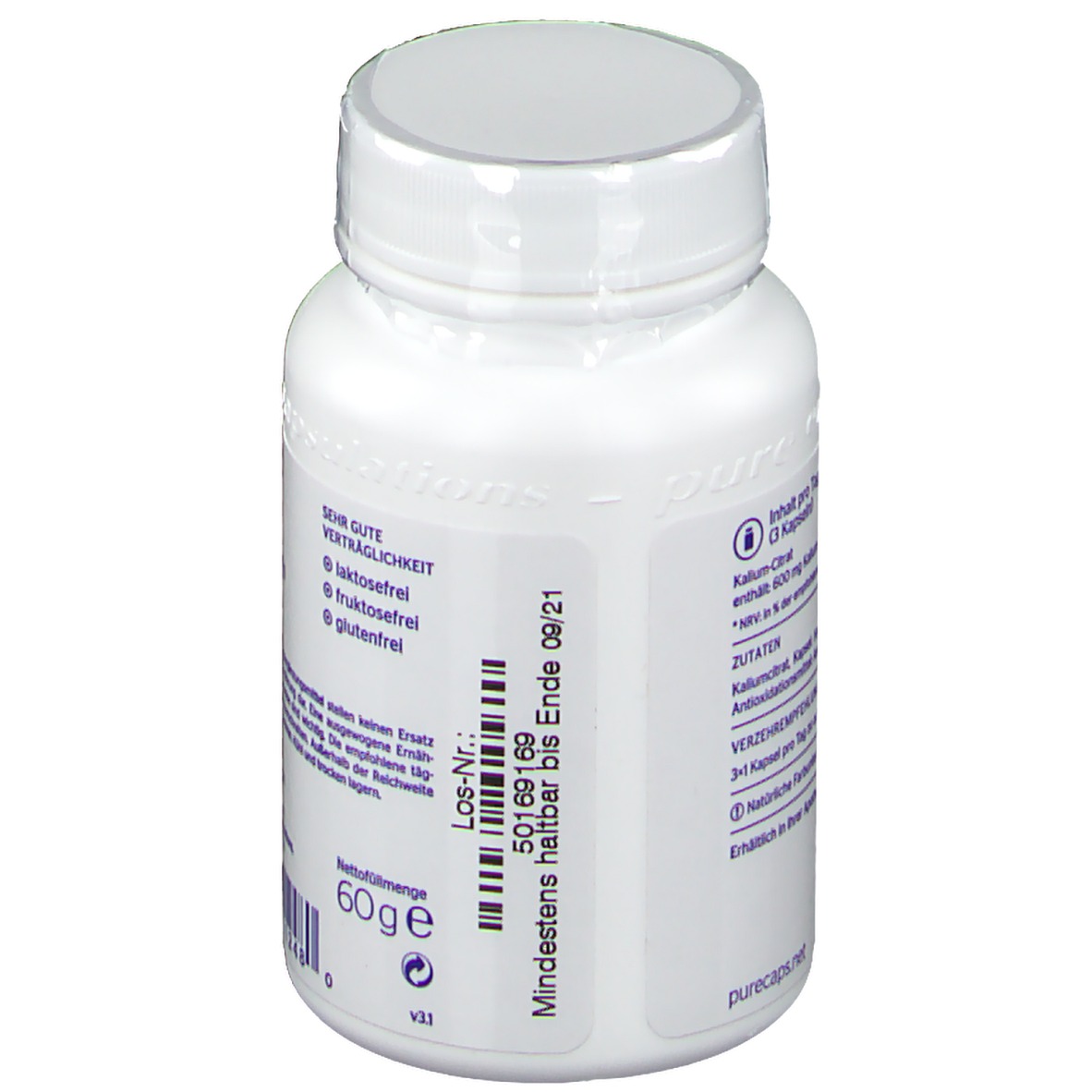 pure encapsulations® Kalium (Kaliumcitrat) 90 St - shop-apotheke.at