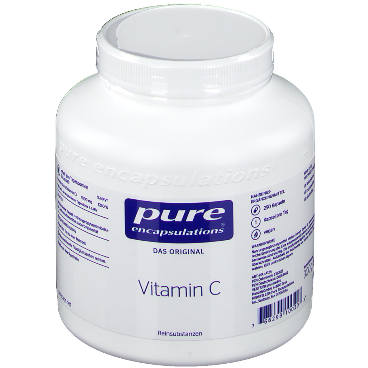 Pure Encapsulations® Vitamin C 250 St - shop-apotheke.at