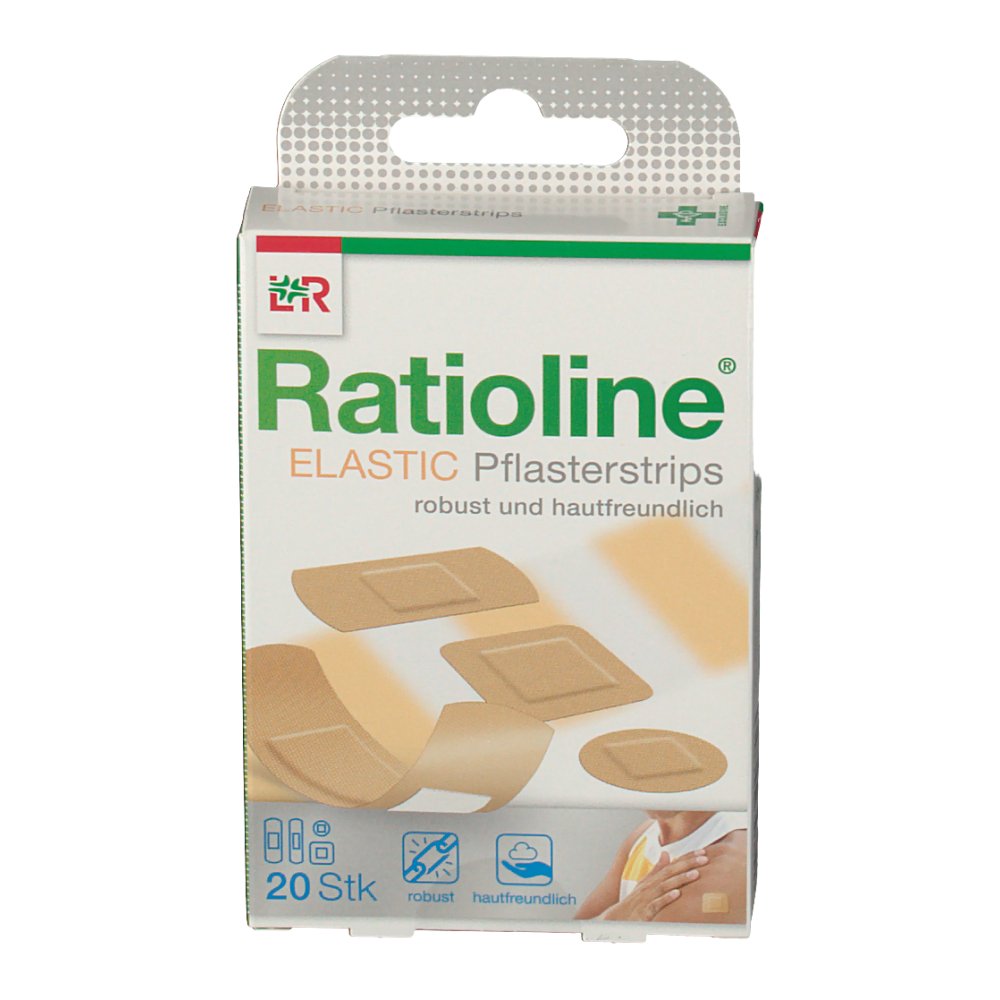 Ratioline® elastic Pflasterstrips 4 Grössen sortiert 20 St - shop ...