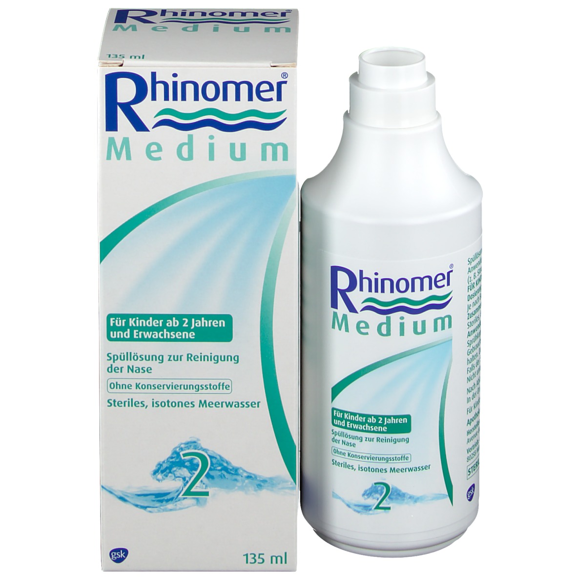 Rhinomer® 2 Medium Lösung 135 ml - shop-apotheke.at