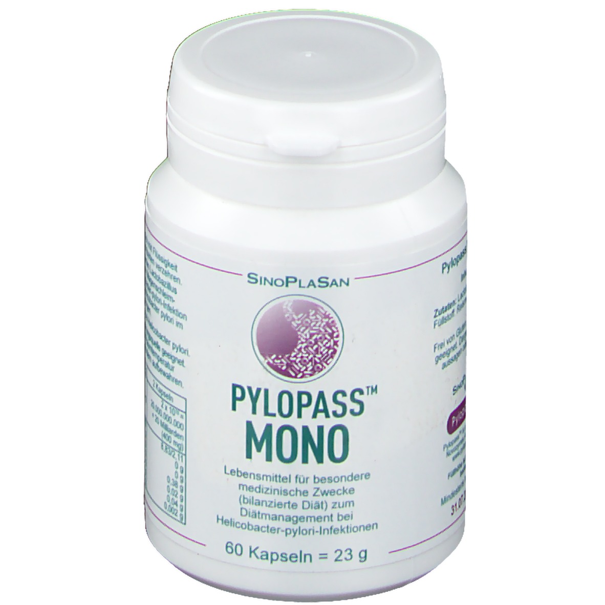 SinoPlaSan Pylopass Mono 200 mg 60 St - shop-apotheke.at