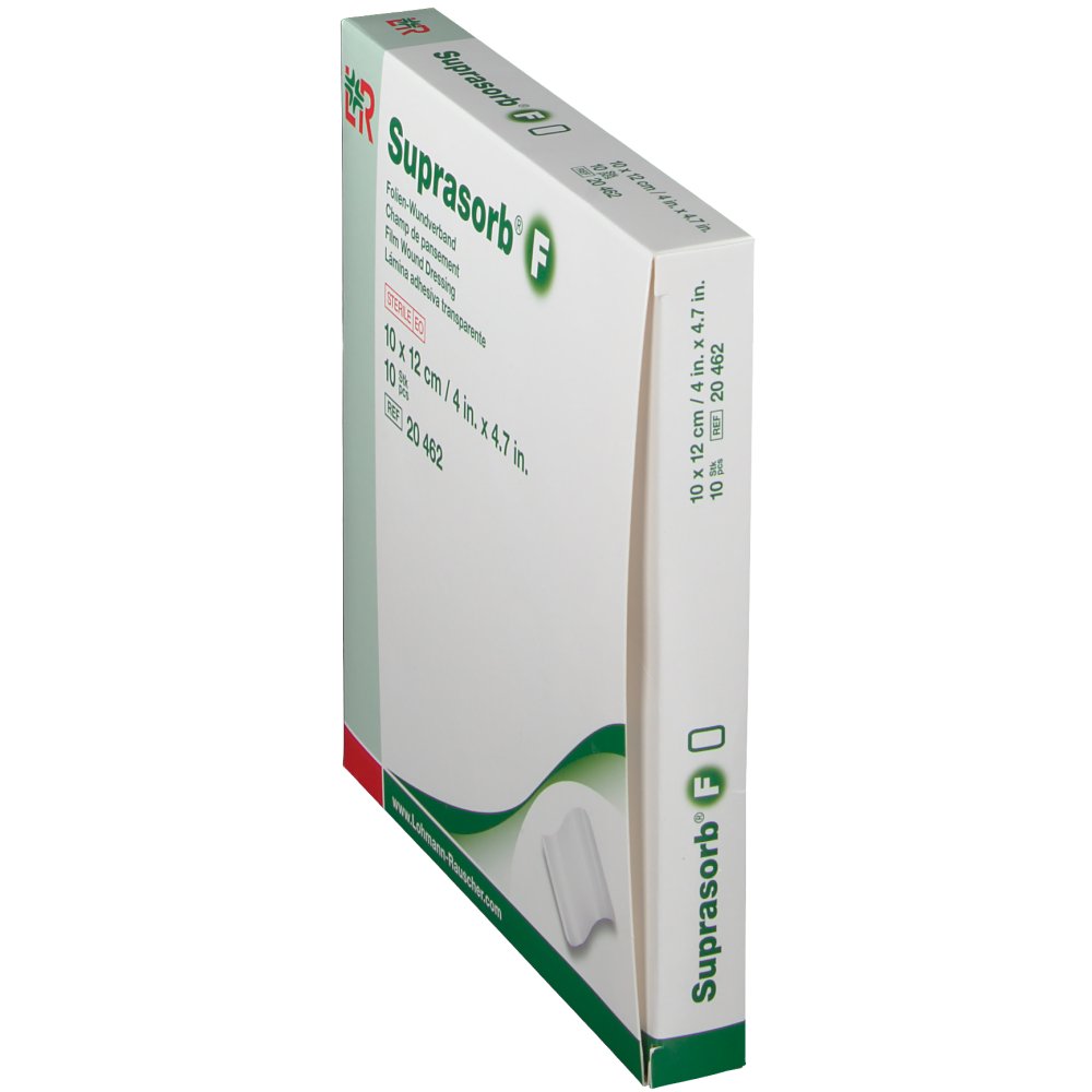 Suprasorb® F 10 cm x 12 cm steril 10 St - shop-apotheke.at