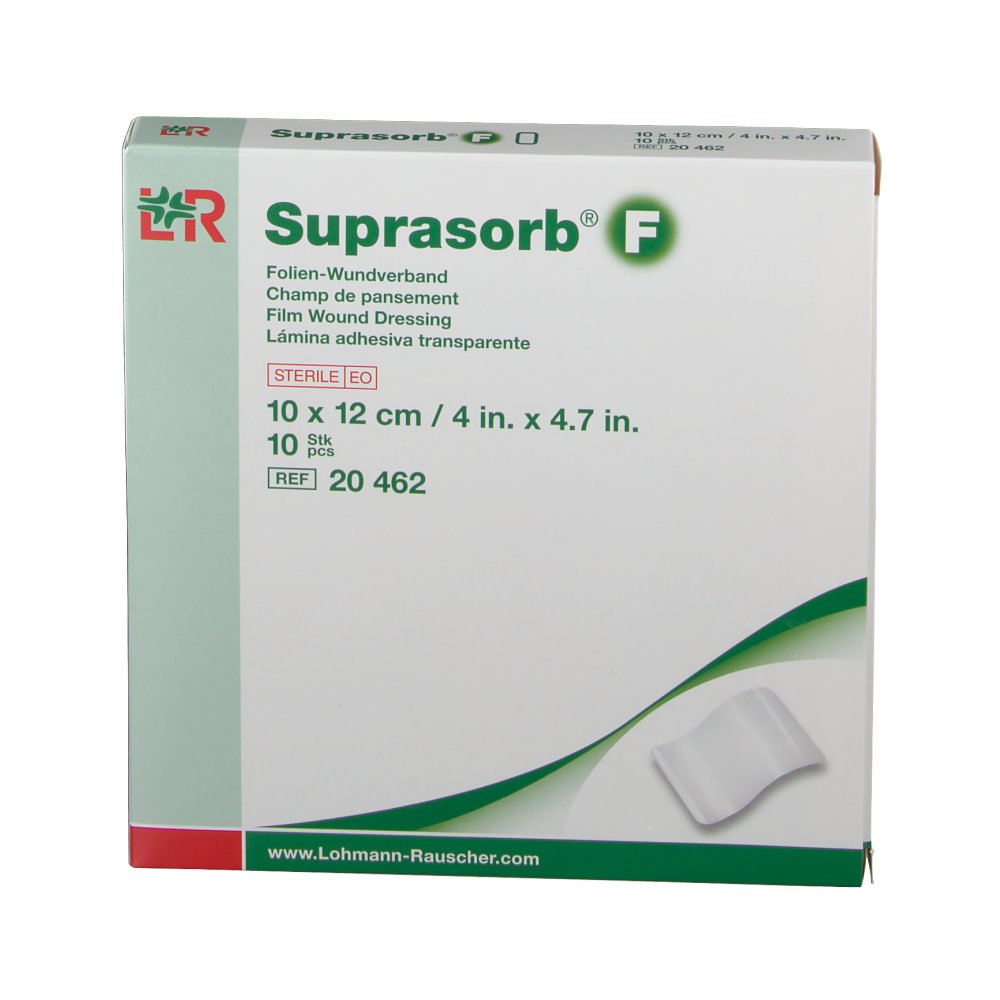 Suprasorb® F 10 cm x 12 cm steril 10 St - shop-apotheke.at