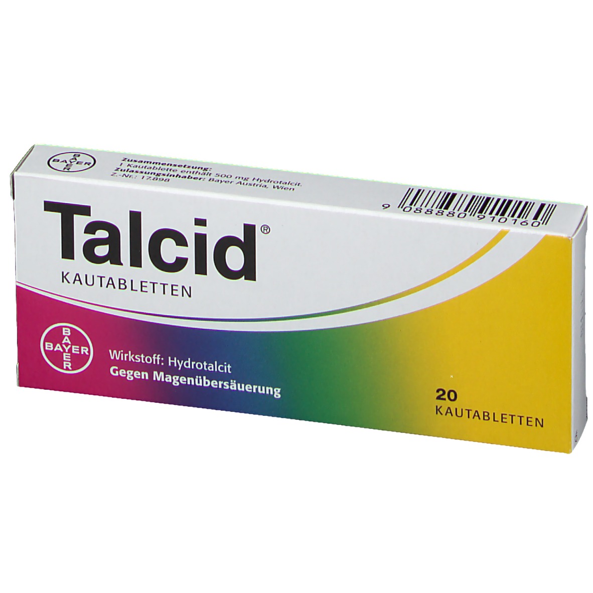 Talcid® Kautabletten 500 mg 20 St - shop-apotheke.at