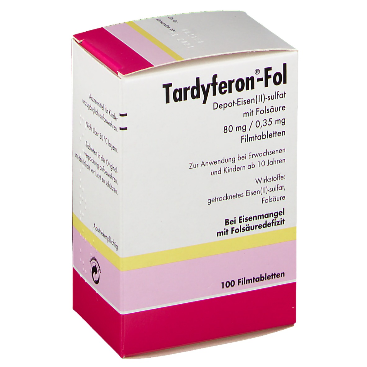 Tardyferon-Fol Depot-Eisen(II)-sulfat 100 St - shop-apotheke.at