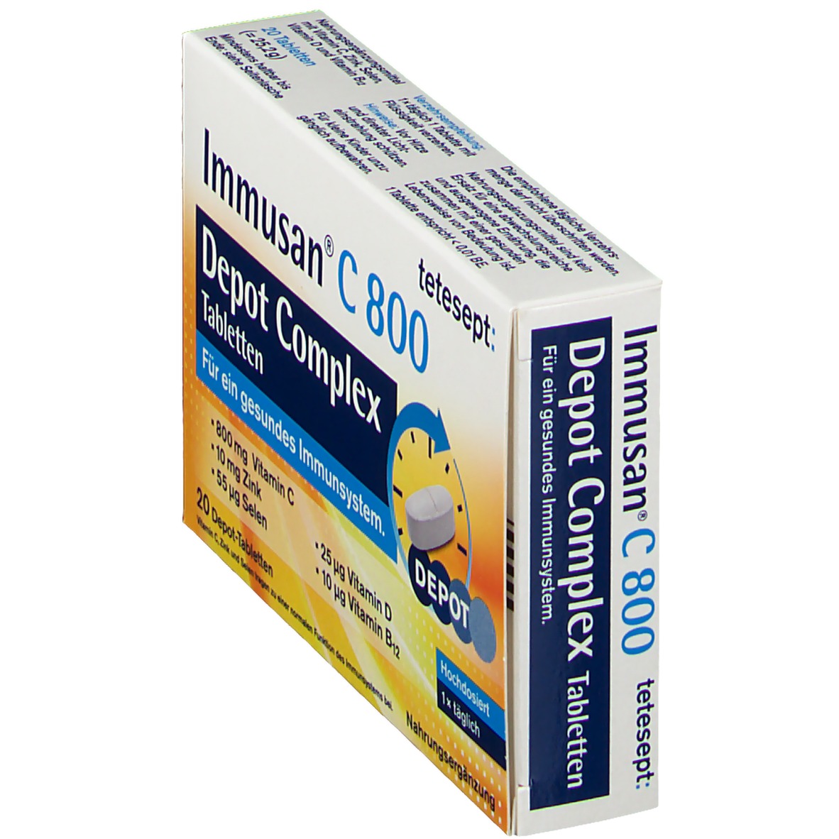 tetesept® Immusan C 800 Depot Complex 20 St - shop-apotheke.at