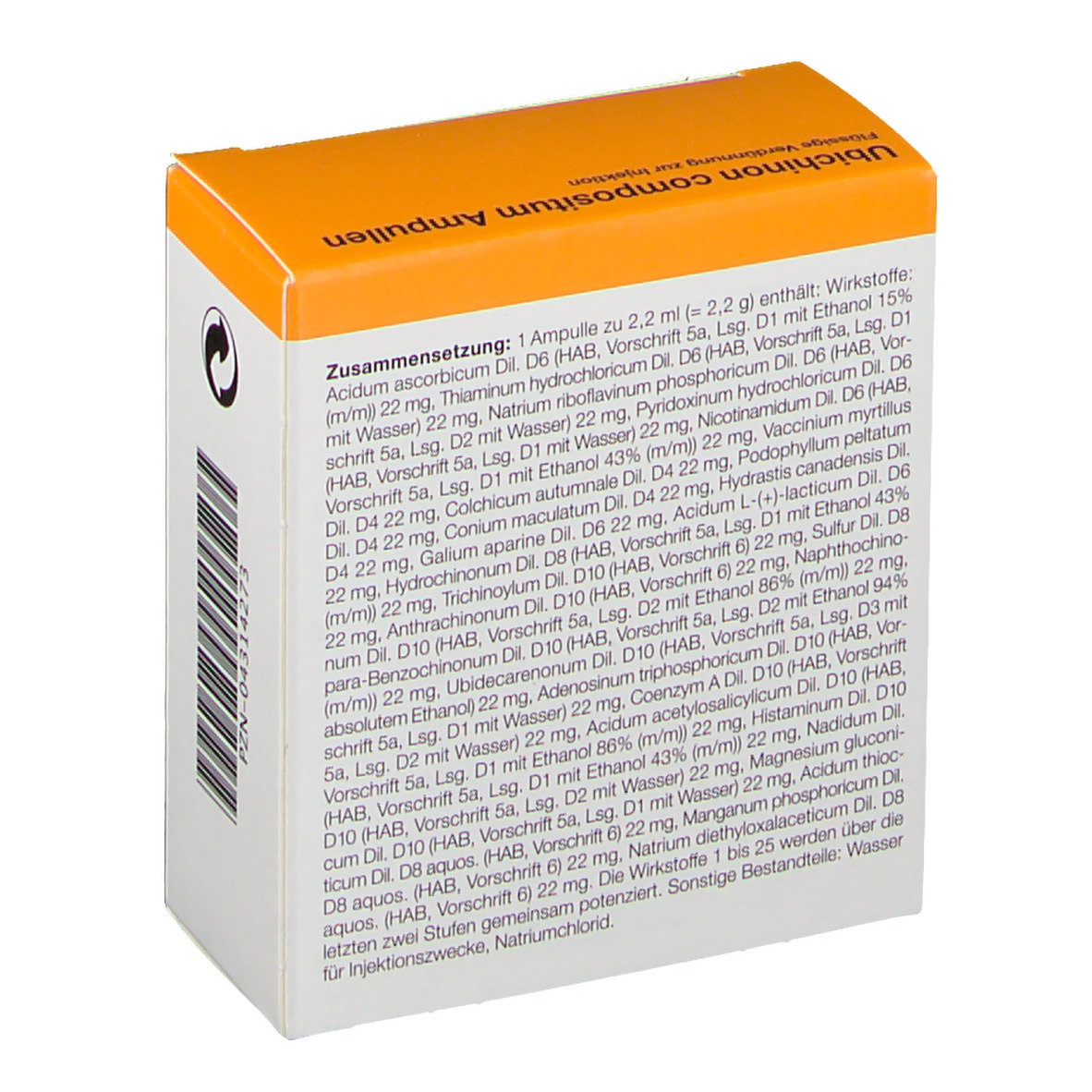 Ubichinon compositum Ampullen 10 St - shop-apotheke.at