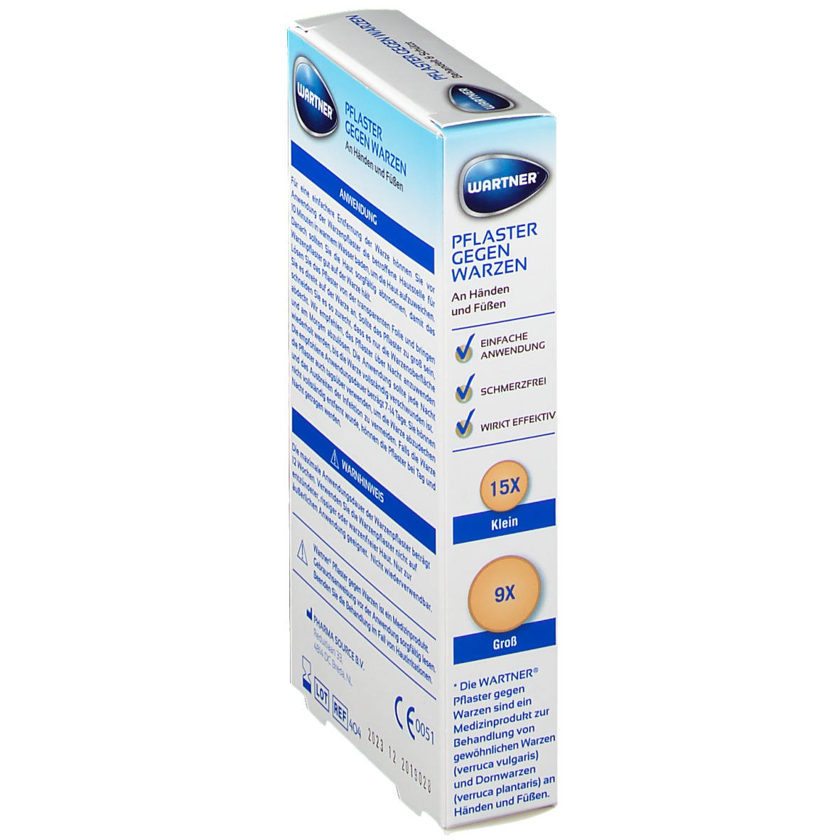 WARTNER® Pflaster gegen Warzen 24 St - shop-apotheke.at
