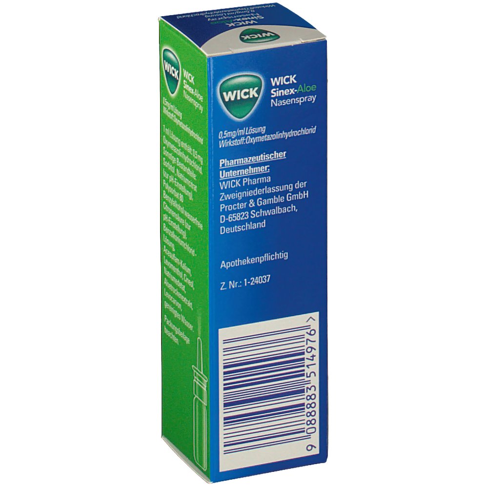 WICK Sinex-Aloe Nasenspray 15 ml - shop-apotheke.at
